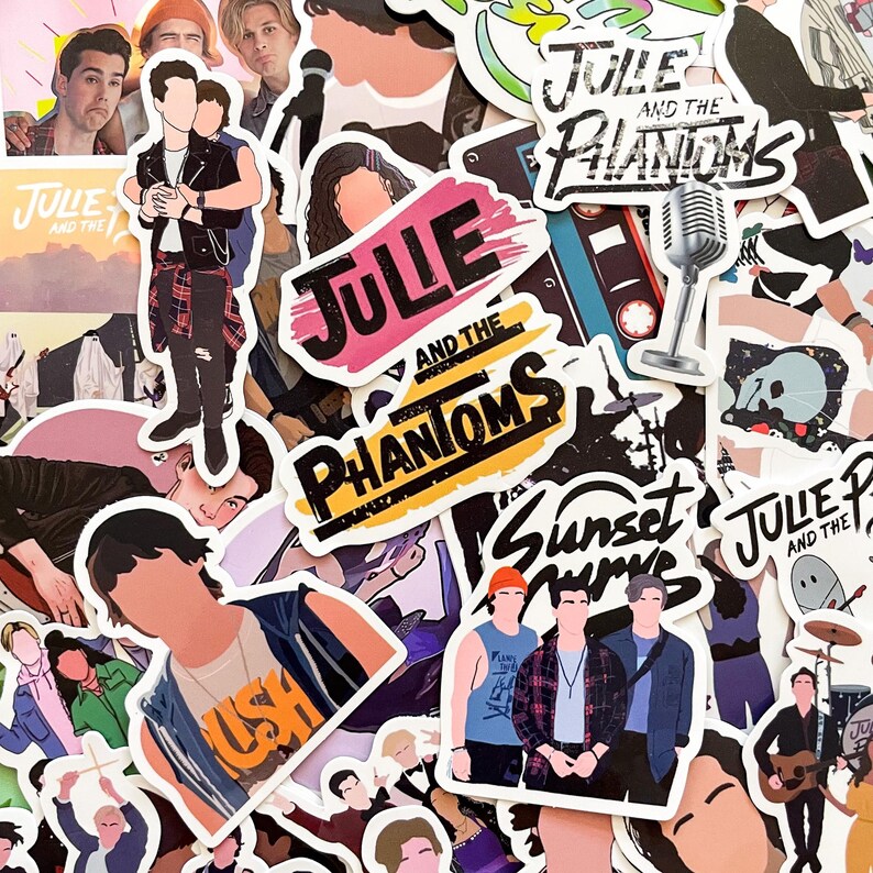 50 Random Julie and the Phantoms-inspired Stickers, Band Performance ...