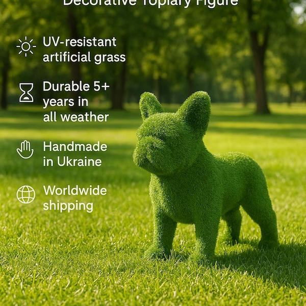 Topiary Dog - Etsy