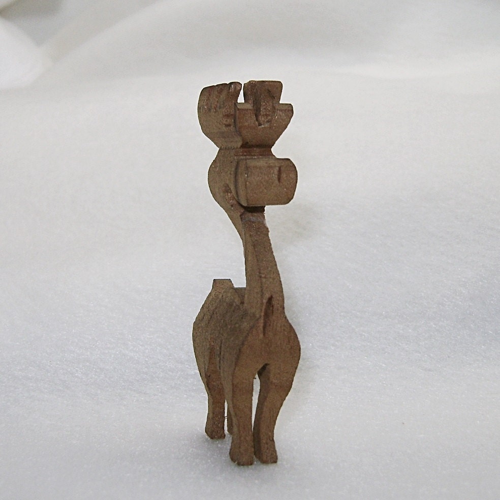 Natural Rudy 22 Blonde Walnut Rudolph Stickpin - Etsy
