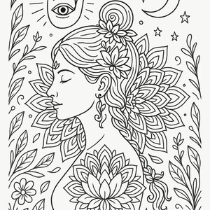 Divine Designs Spiritual Coloring for Inner Peace - Coloring Book - Etsy