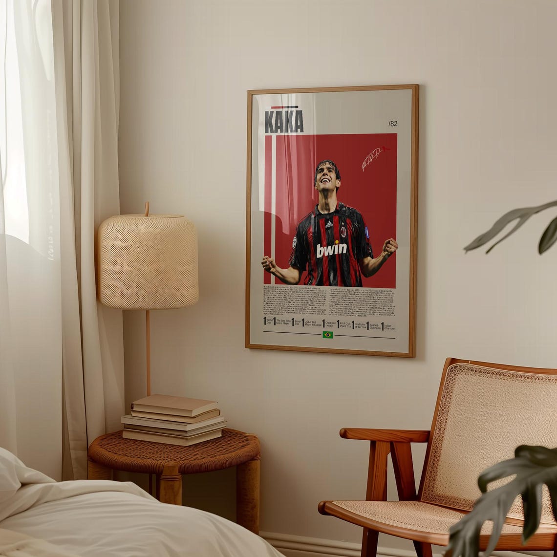 Kaka Poster, AC Milan Poster, Soccer Gifts, Sports Poster, Football ...