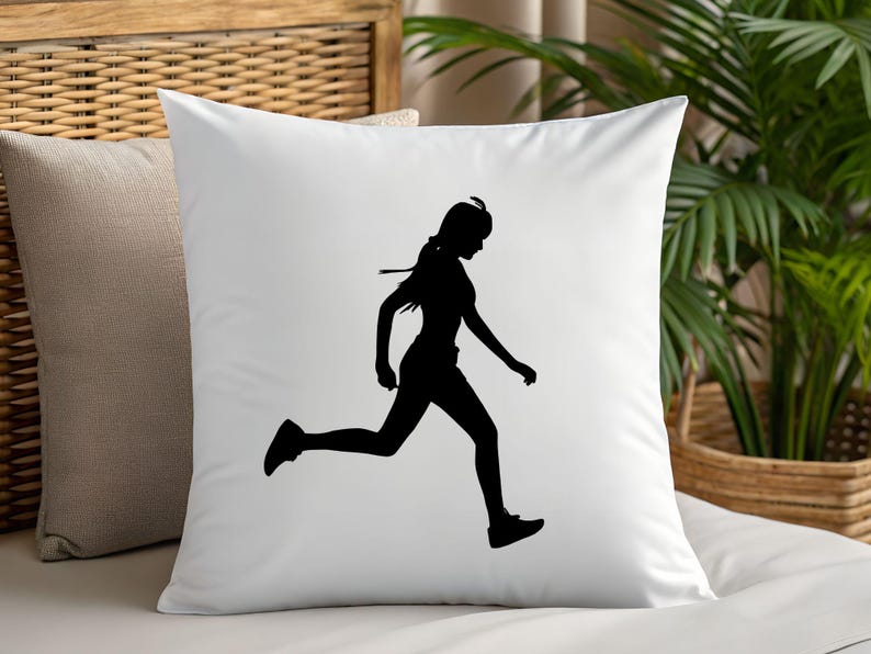 Running Silhouette SVG Bundle, Runners Clipart (digital Download) - Etsy
