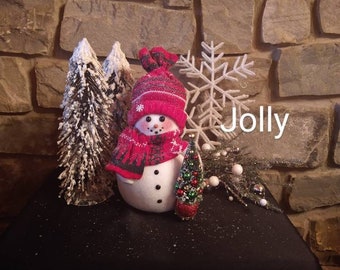 Snowman Red Sweater - Etsy