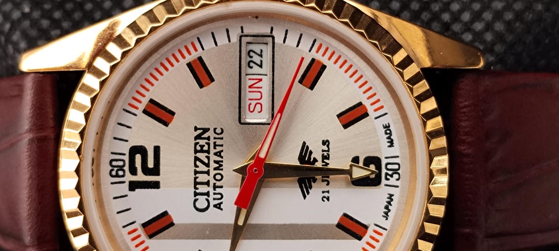 Citizen Automatic Movement Automatic Day/date Made in Japan Men's Wrist ...