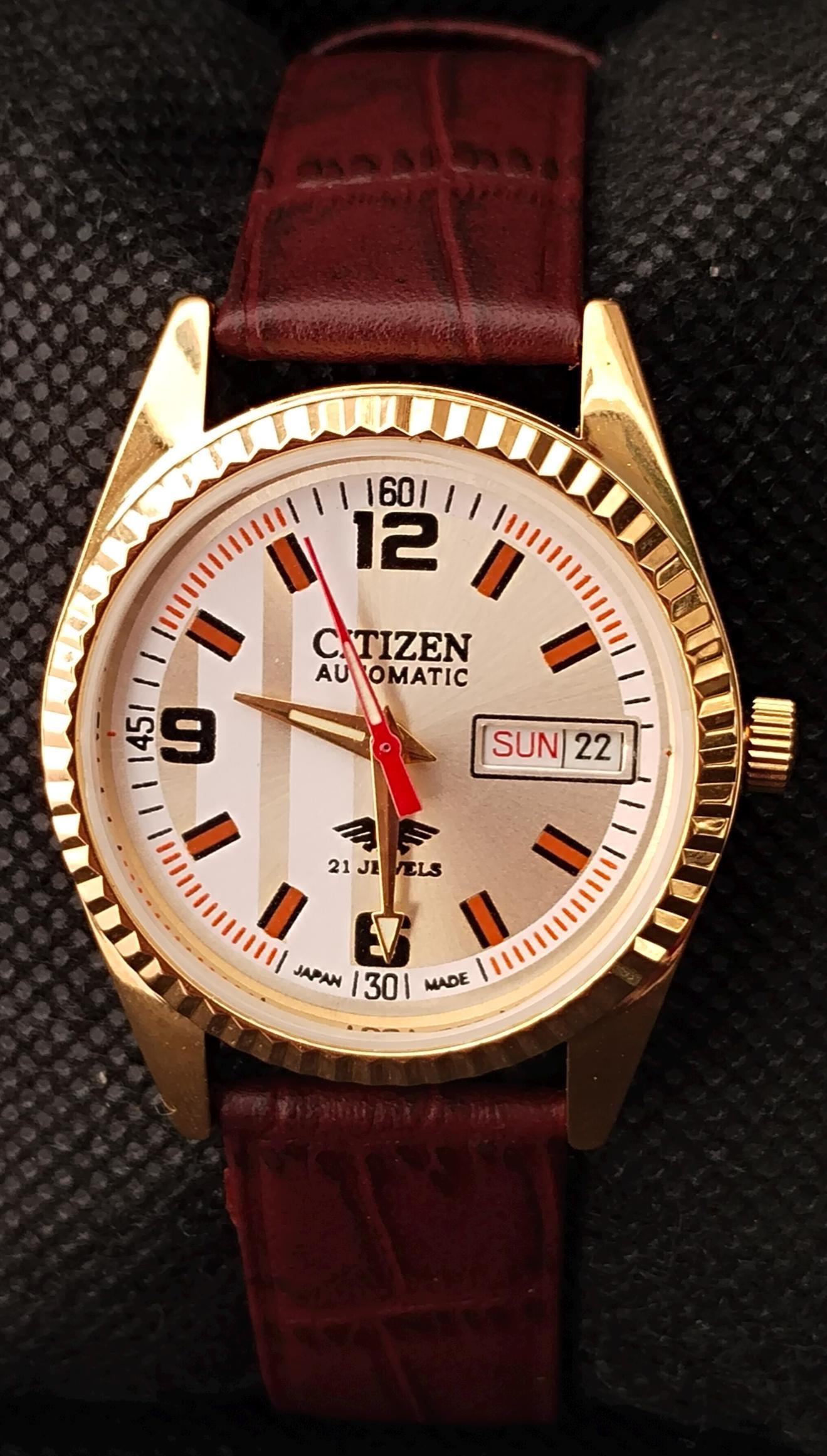 Citizen Automatic Movement Automatic Day/date Made in Japan Men's Wrist ...