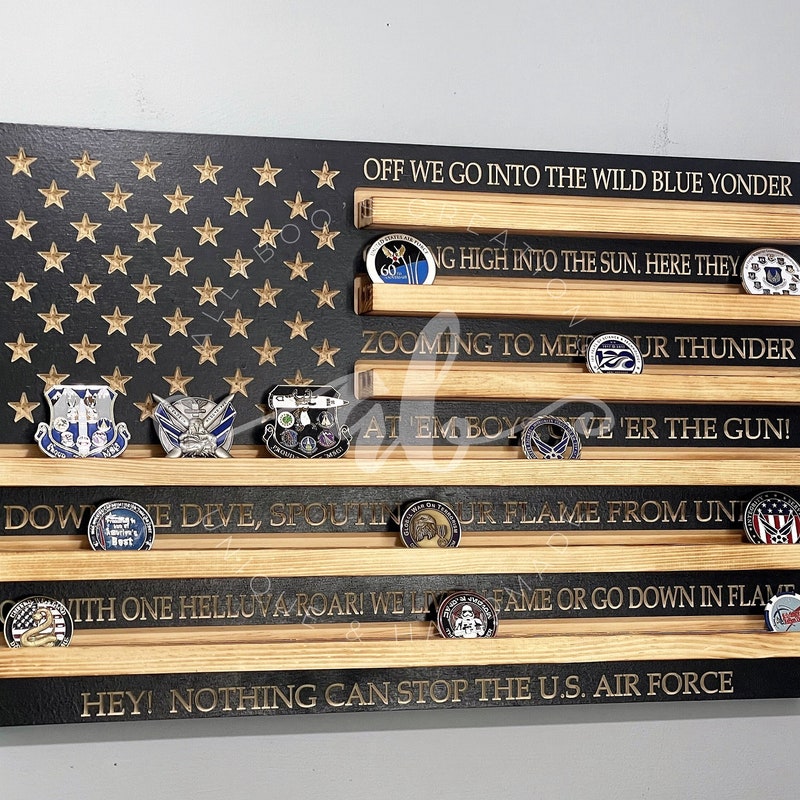 Military Coin Display - Etsy