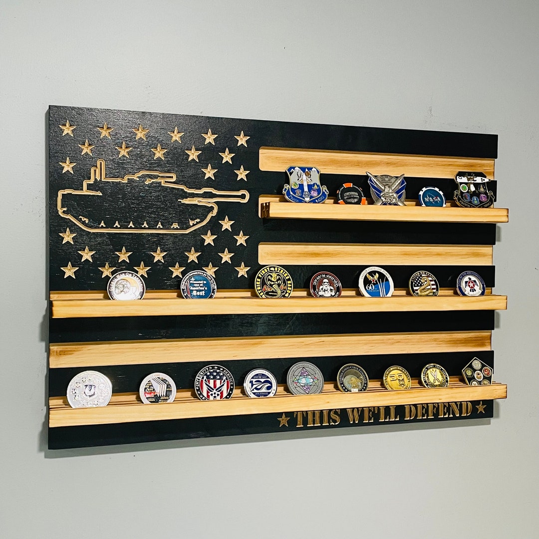 100 Coins US Army M1 Abrams Tank This We'll Defend Challenge Coin ...