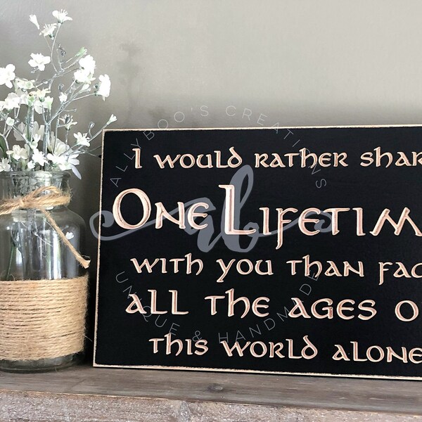 One Lifetime With - Etsy