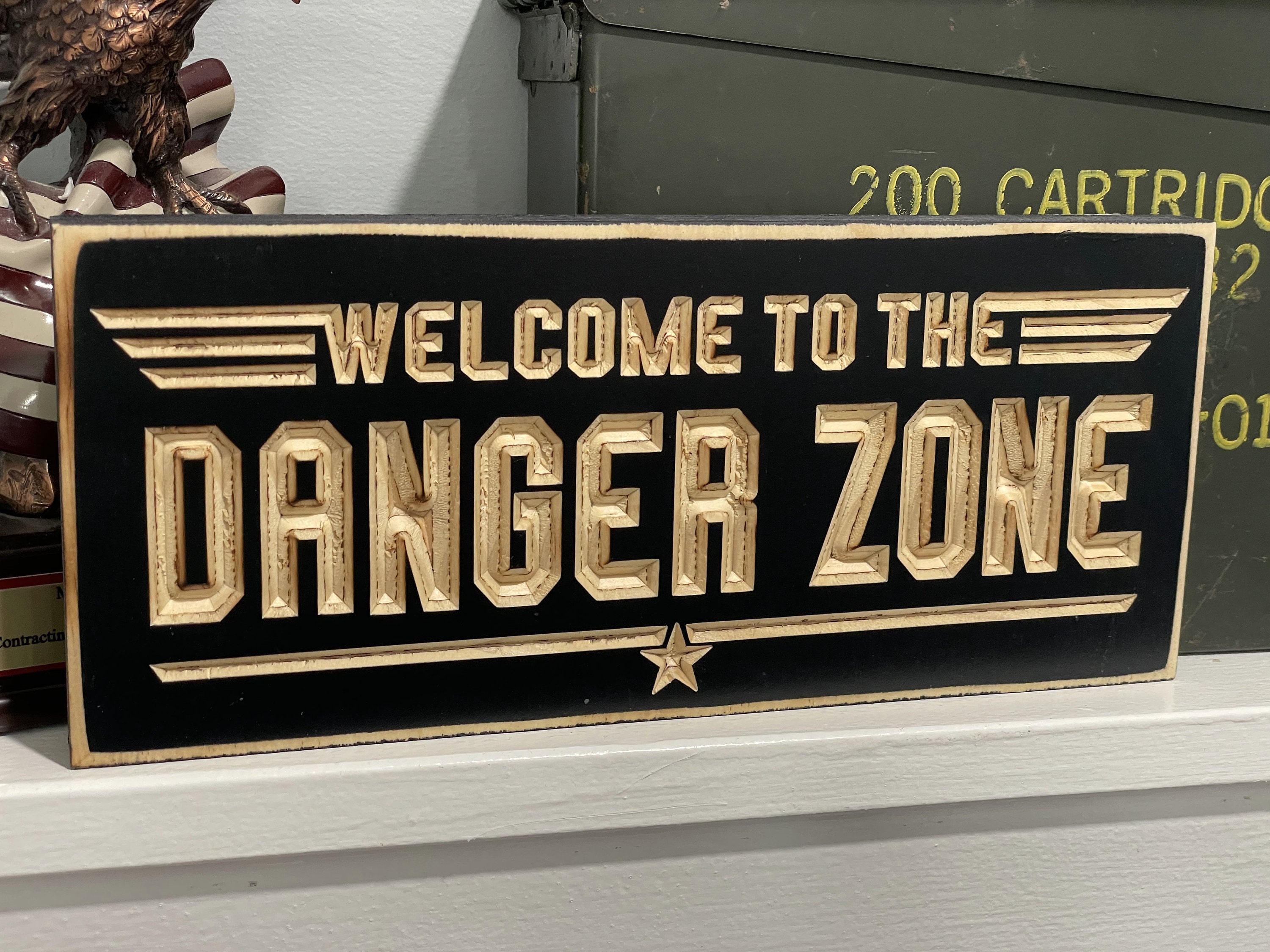 Danger Zone Signs