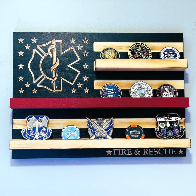 Challenge Coin Display - Etsy