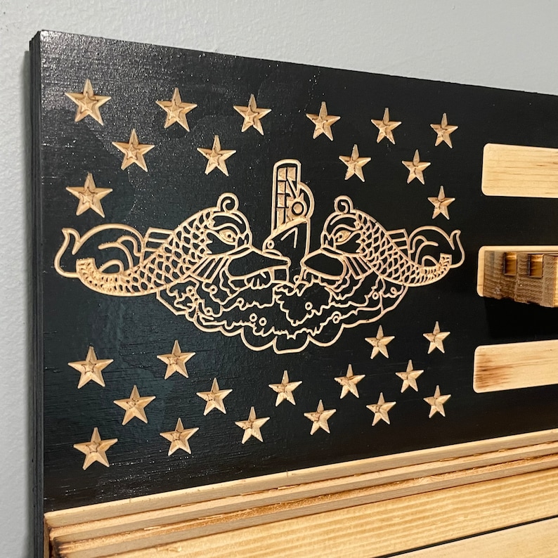 40 Coins US Navy Submarine Service Dolphins Challenge Coin Display ...