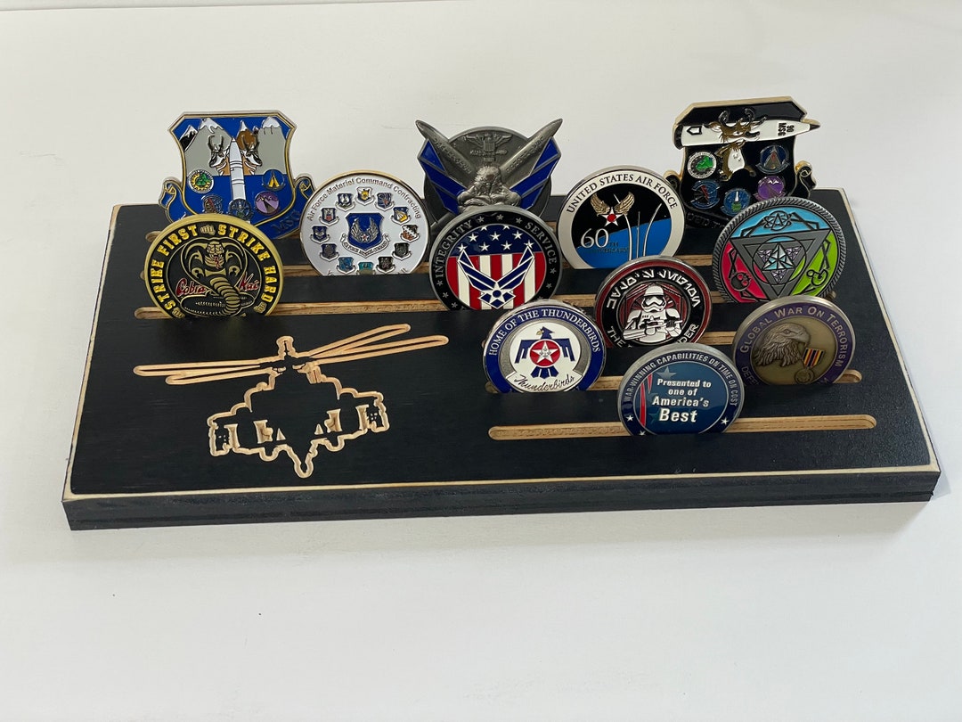 20 Coin AH-64 Apache Attack Helicopter US Army Pilot Aircraft Military ...