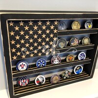 Challenge Coin Display - Etsy