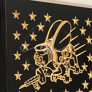 40 Coins Navy Sea Bees Military Challenge Coin Display Holder Wood Flag ...