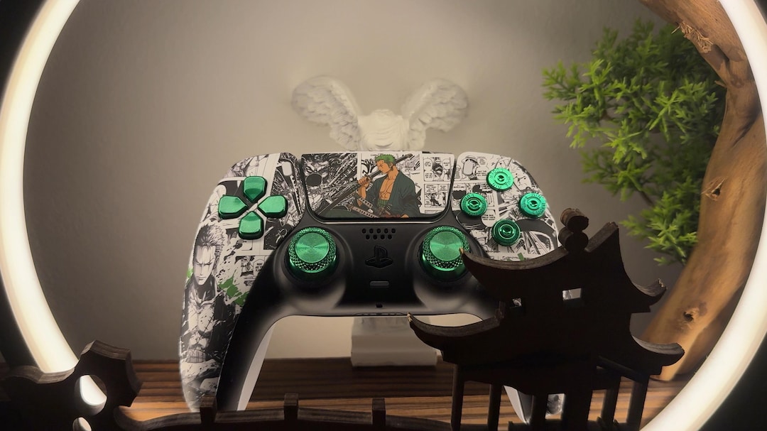 PS5 Custom Controller | Zoro | One Piece | Premium Quality - Etsy