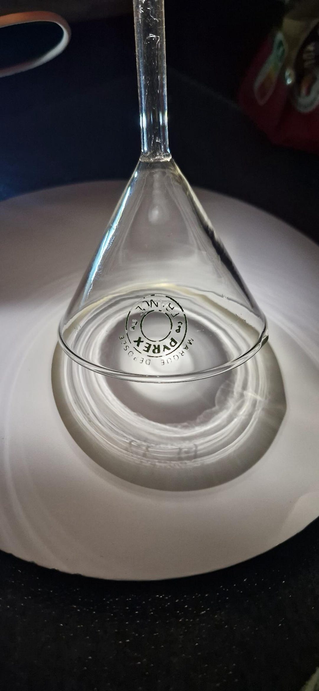 Art Deco Object. Vintage Glass Funnel, Pyrex France. 1950s-1970s. in ...