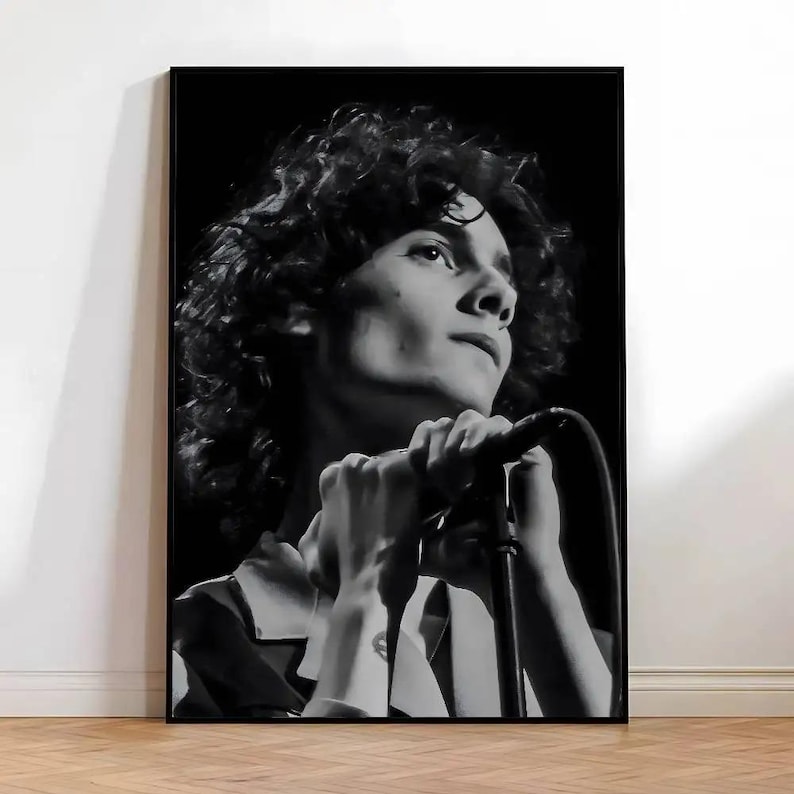 Sombr Singer Poster, Black and White | No Framed - Etsy