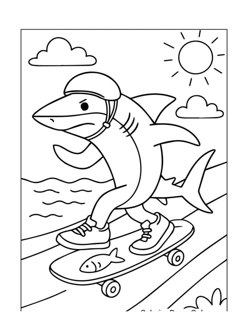 Coloring Pages | 26 Funny |crazy Characters | Digital Download PDF | A4 ...