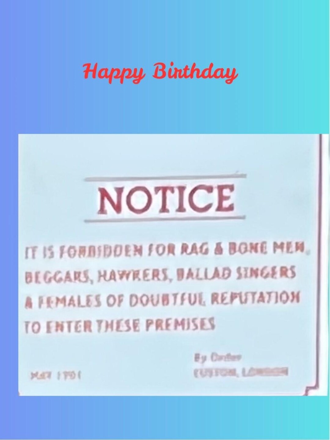 Quirky House Rules Theme. Animated and Editable Card Versions. - Etsy