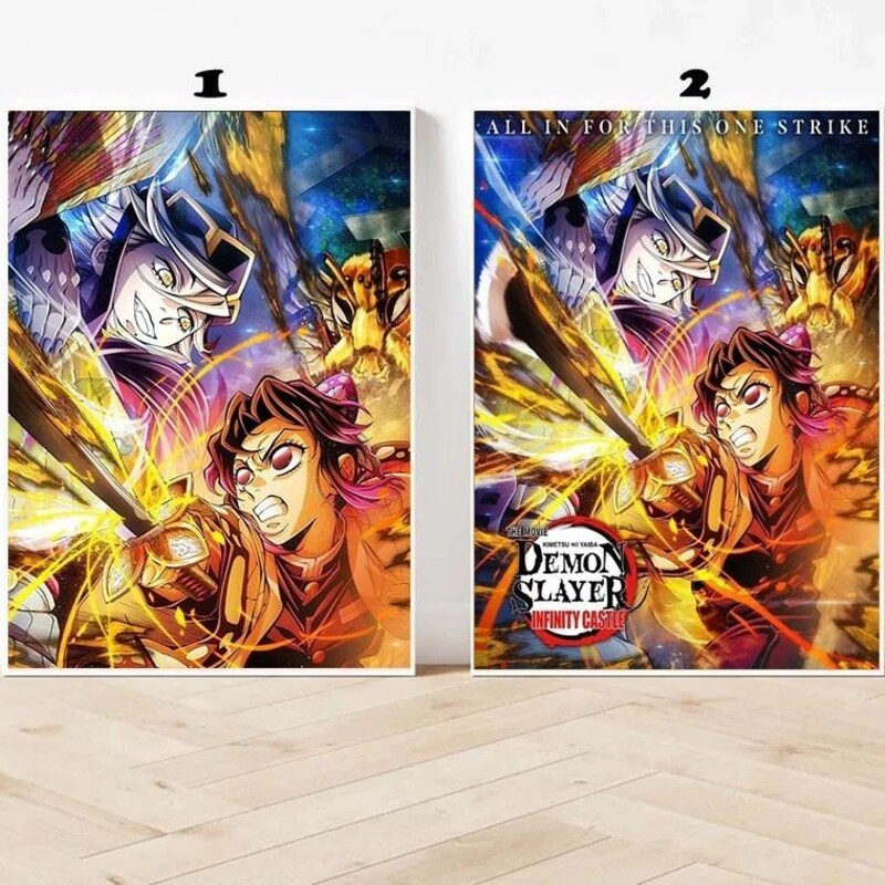 Demon Slayer Kimetsu No Yaiba the Movie Infinity Castle Poster - Etsy