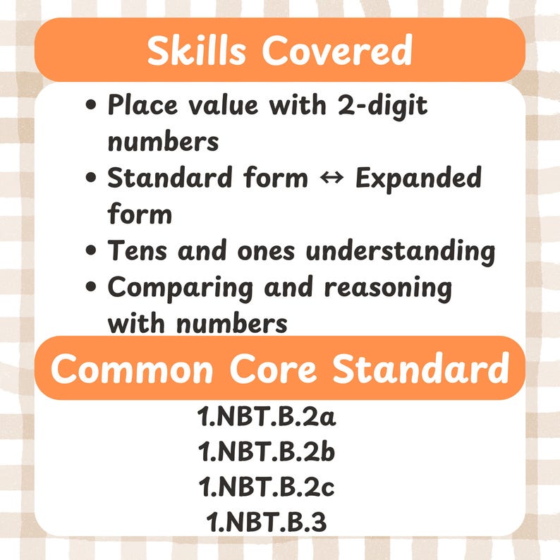 30 Pages - Fall Place Value Worksheet | TENS AND ONES Practice | 2 ...