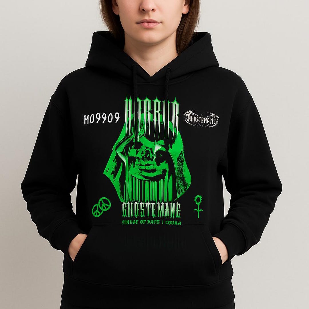 Ghostemane GHO9909 Hoodie, Horror Merch, Ghostemane Merch, Trap Metal ...