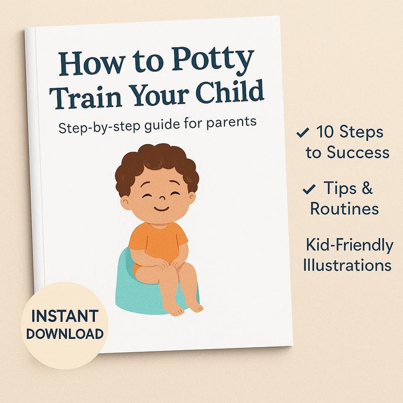 Potty Training Guide for Parents – Toddler Toilet Training Printable ...