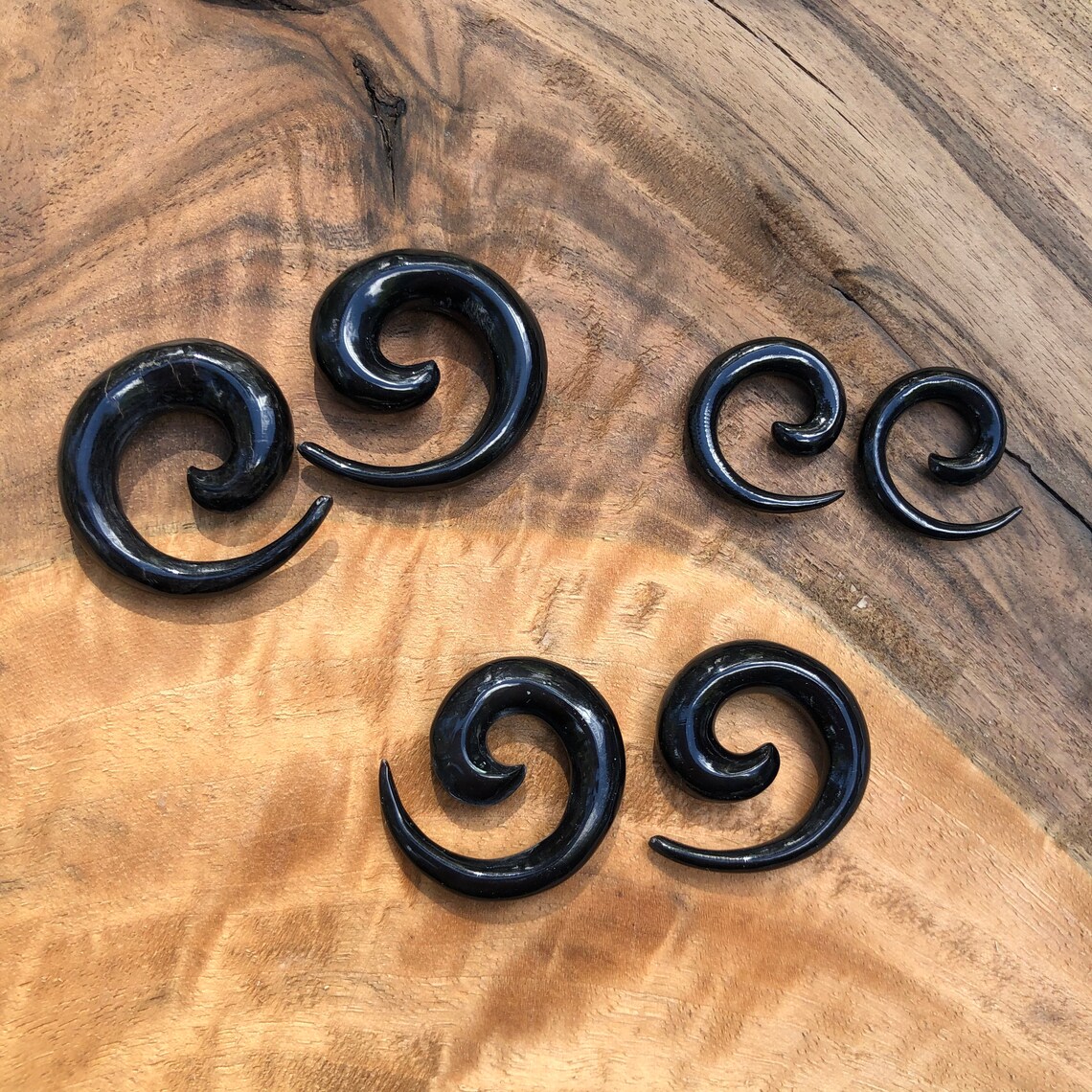 Classic Horn Spirals 12g 10g 8g 6g 4g 2g 0g 00g | Etsy