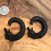 Limited Edition Ebony Wood Dragon Gauged Earrings 2g 0g 00g - Etsy