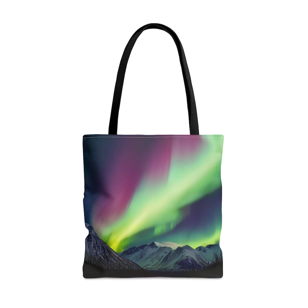 Aurora Borealis - Northern Lights - Alaska Northern Lights Tote Bag ...