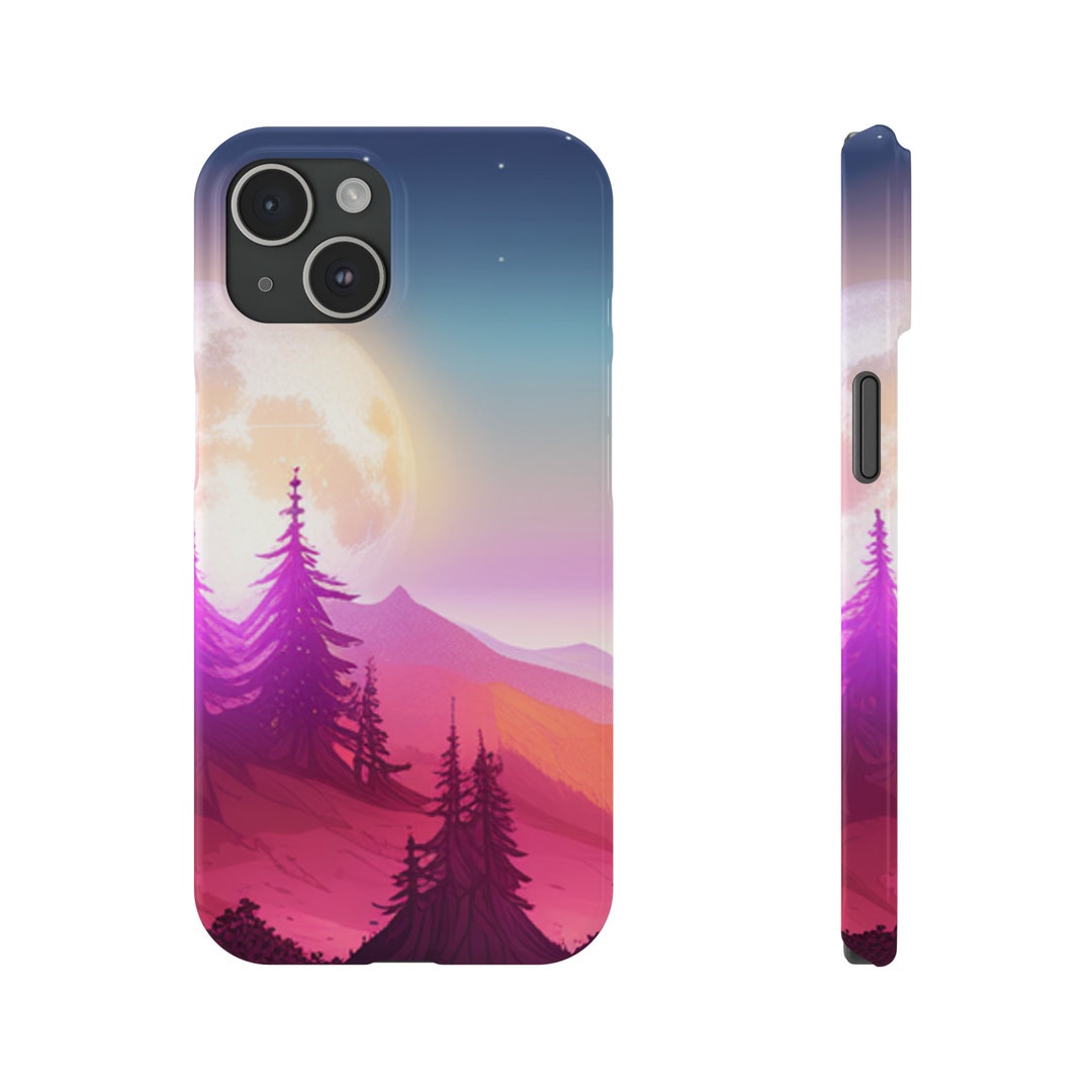 Massive Moon Ethereal Slim Phone Cases - Etsy