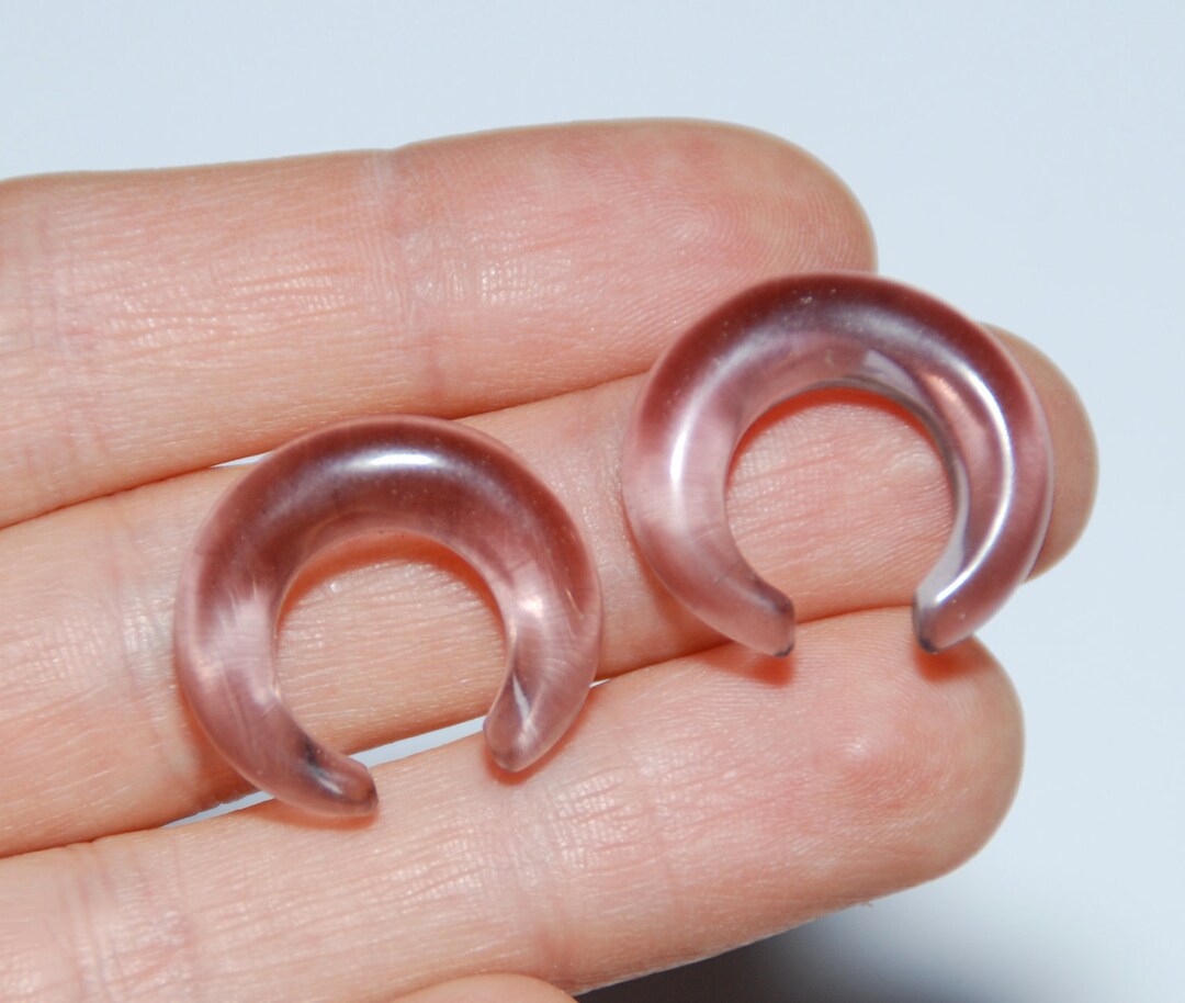 4ga (5mm), Light Purple Glass Pinchers - Etsy