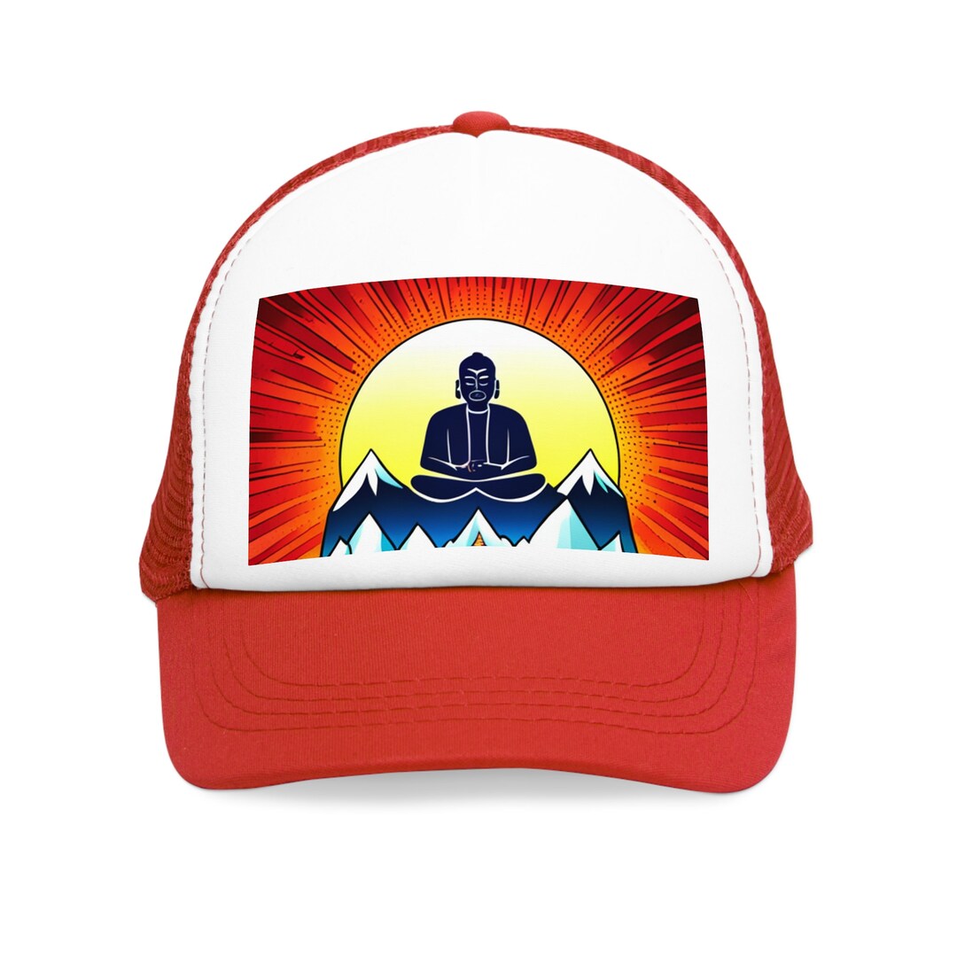 Tibetan Buddha Mesh Cap - Etsy