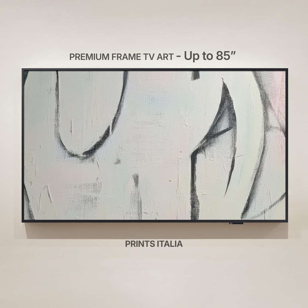 Samsung Frame TV Art, Minimalist Pastel Abstract (digital Download) - Etsy