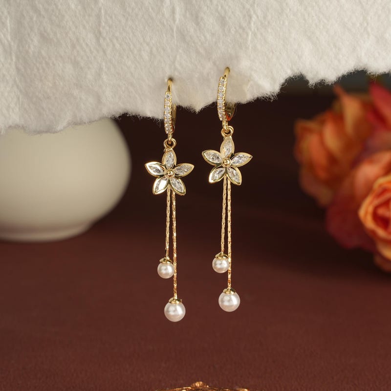 Delicate Earrings - Etsy