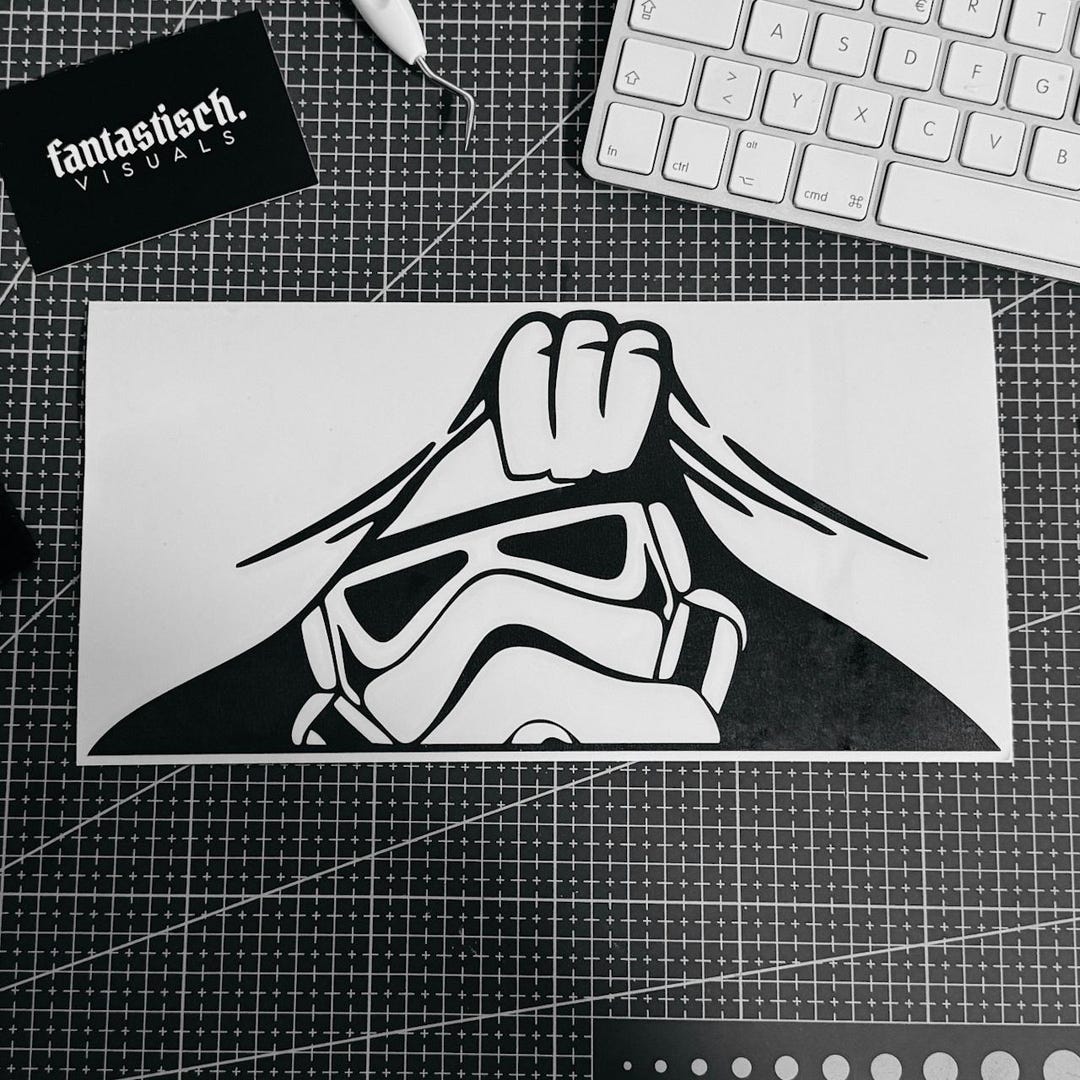 Stormtrooper Aufkleber - Star Wars Sticker, Autoaufkleber ...