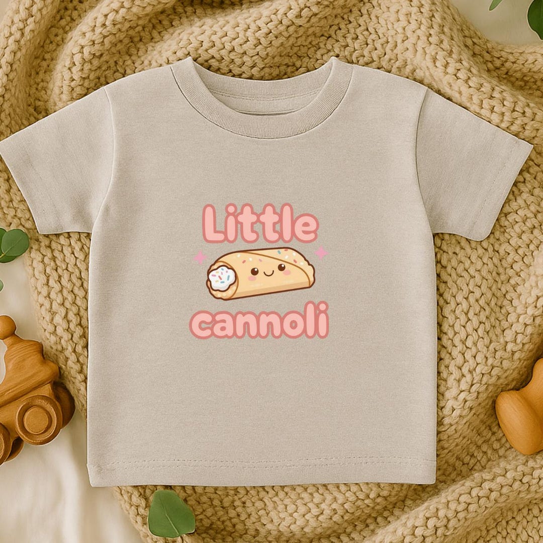 Little Cannoli Onesie* - Cute Baby Onesie* - Little Cannoli Tee - Food ...