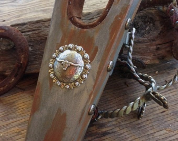 Rusty Silver Boot Jack With Concho - Etsy