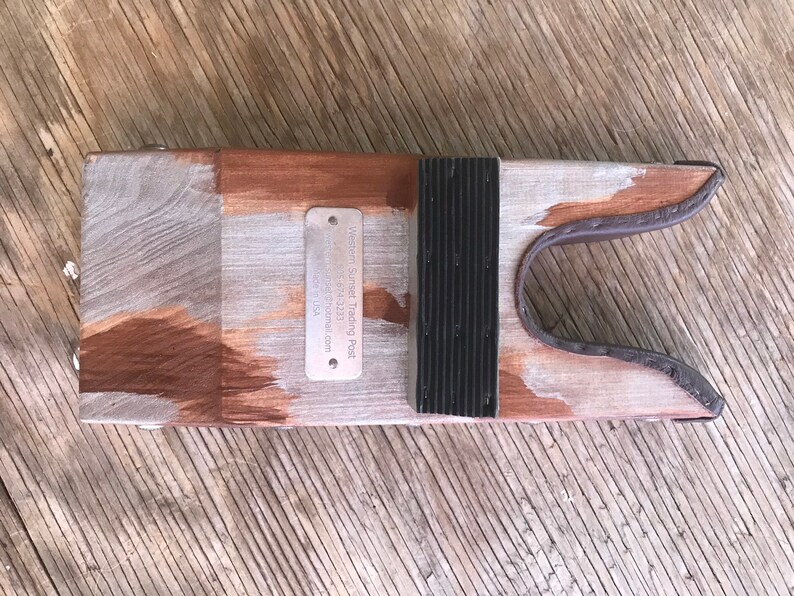 Large Rustic Silver Boot Jack - Etsy