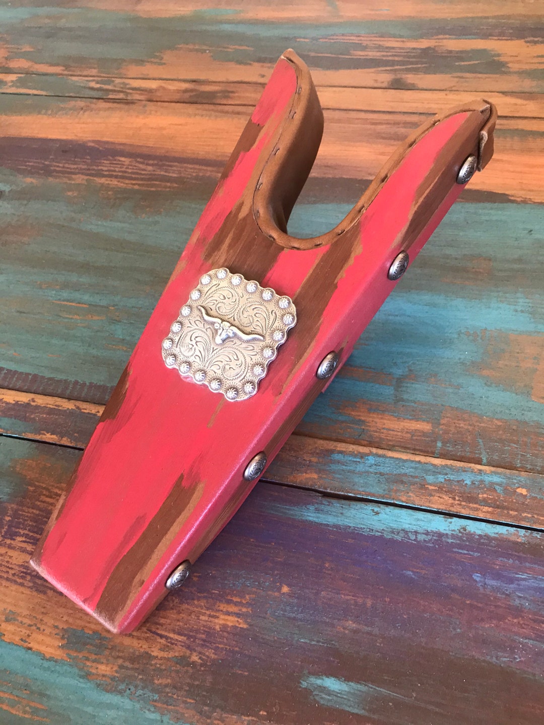 Rustic Red Bootjack - Etsy