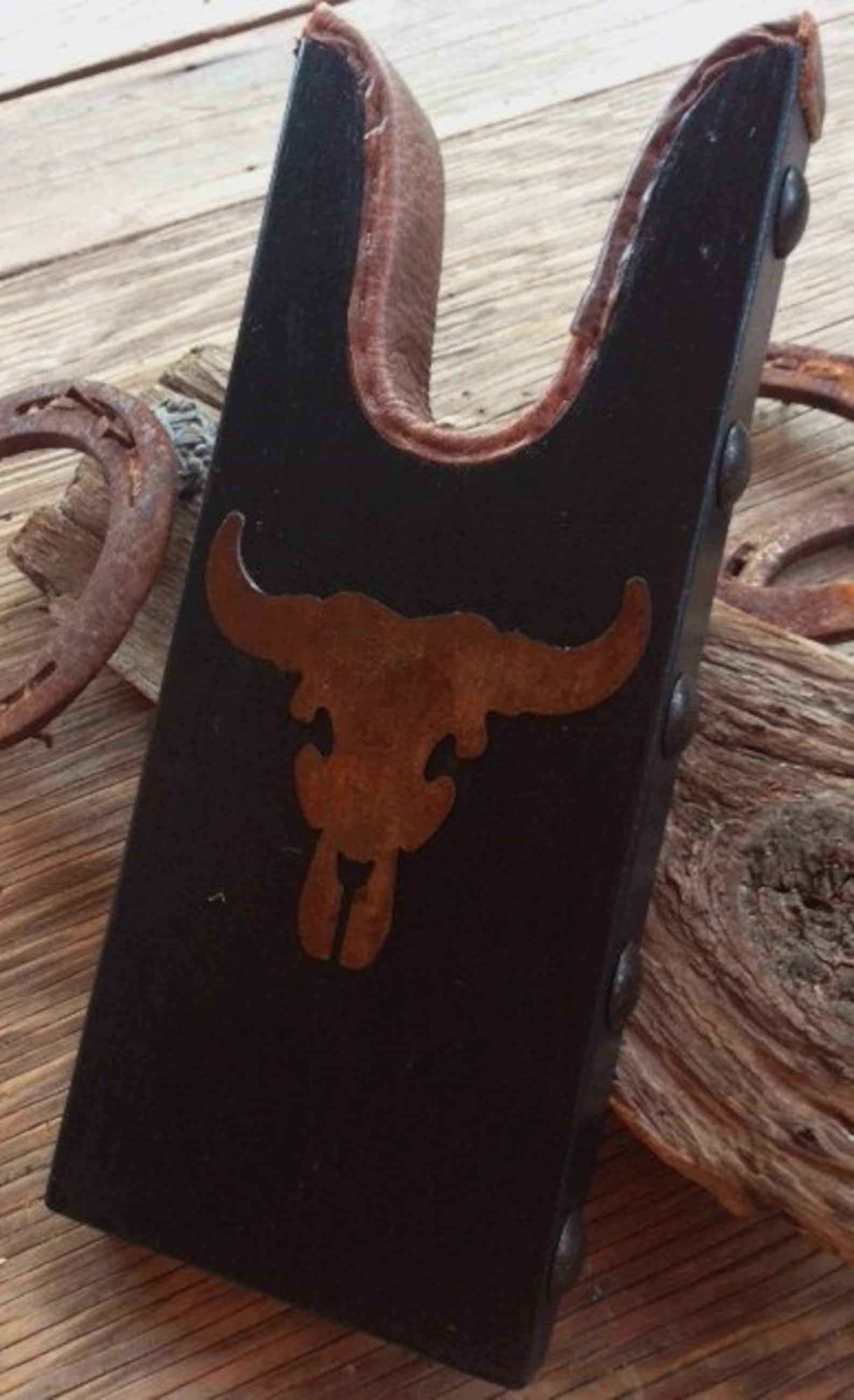 Large Rustic Boot Jack With Steer - Etsy