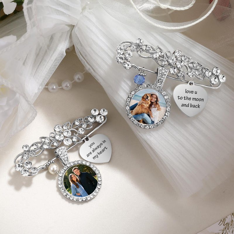 Blue Bouquet Pin Pearl - Etsy