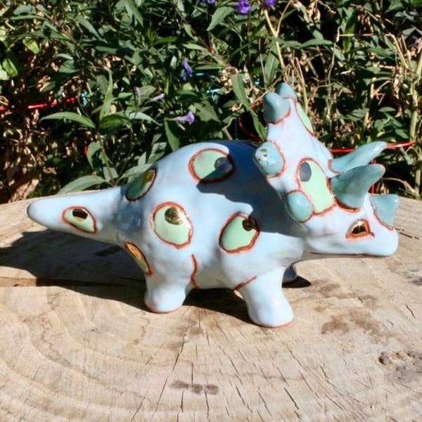 Ceramic Dinosaur Planter - Etsy