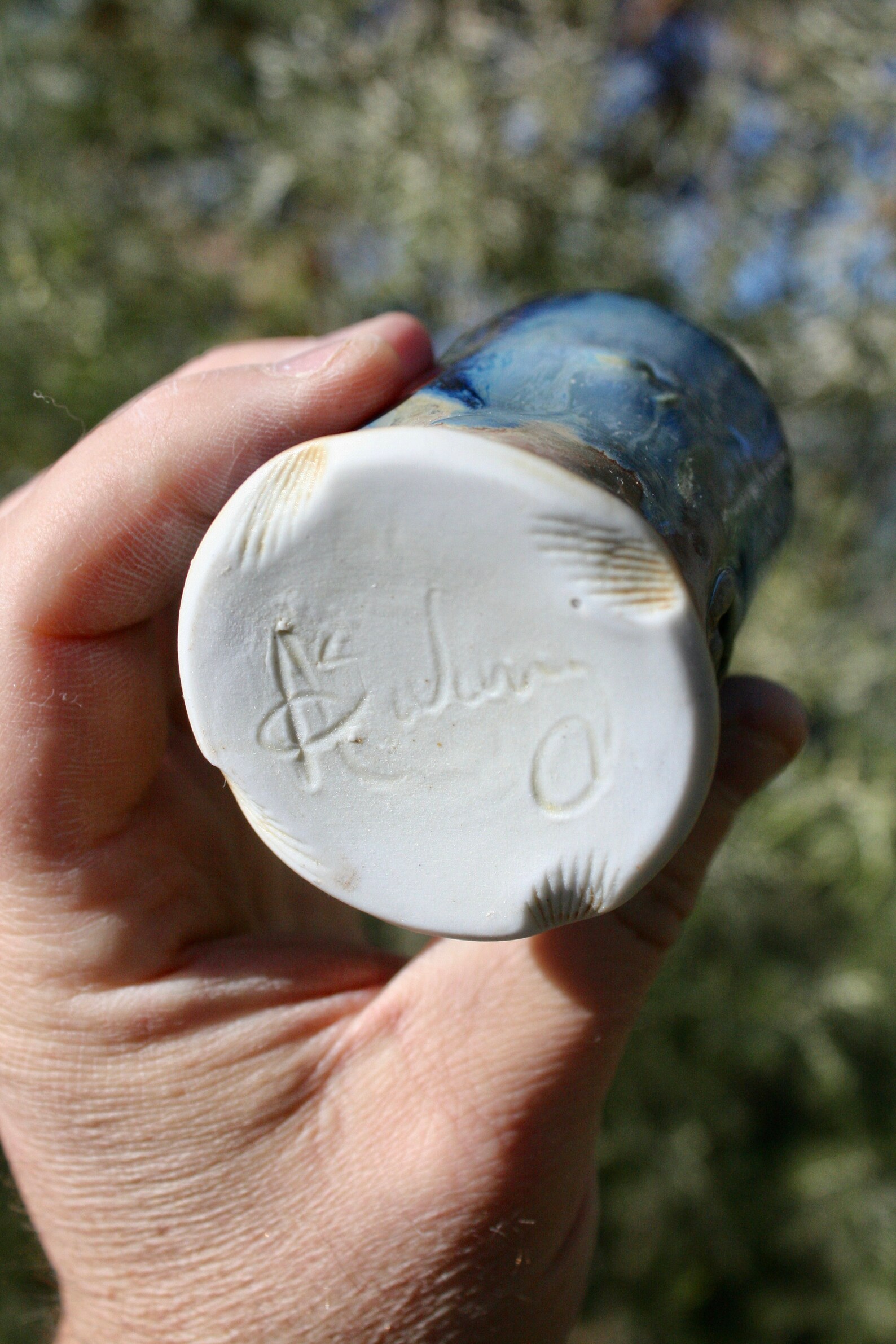 Large Shot Glass Set 2.5-3.5 Ounces Set of Two Blue to Gold | Etsy