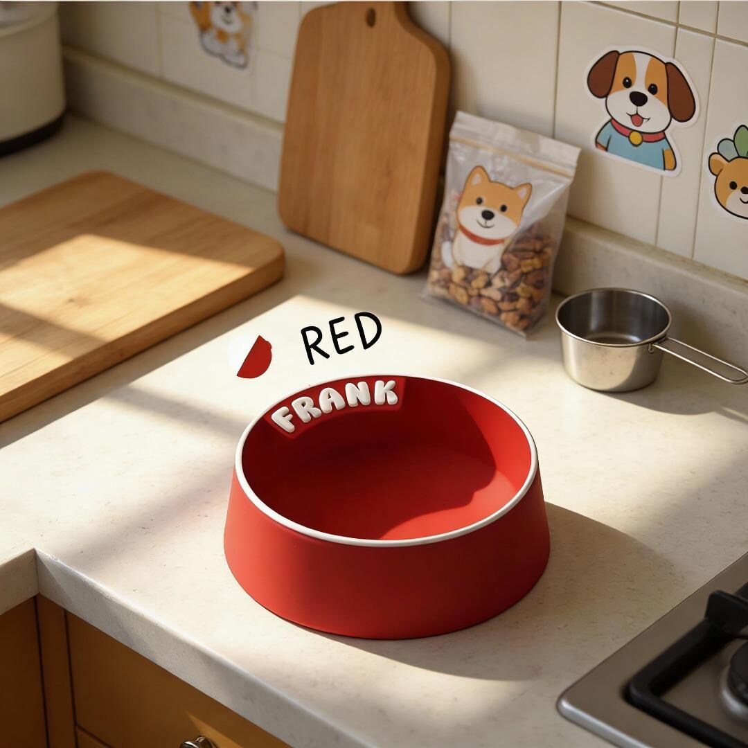 Custom Engraved Resin Pet Bowl - Personalized Name Dog/cat Snack Dish ...