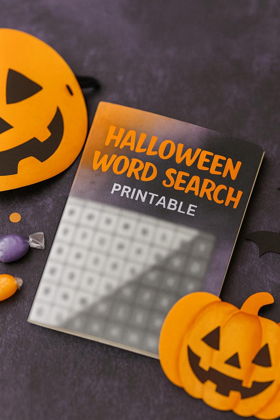 Halloween Word Search Game Printable for Kids | Classroom Party ...