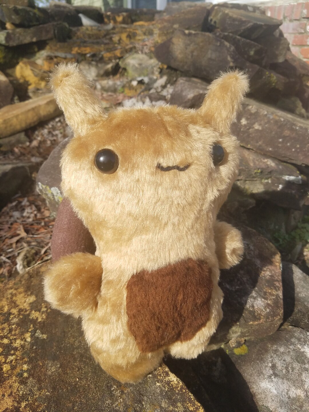 Fluffy Bottom Snail Fellow--kawaii Caramel Brown Kawaii Snail Plush - Etsy