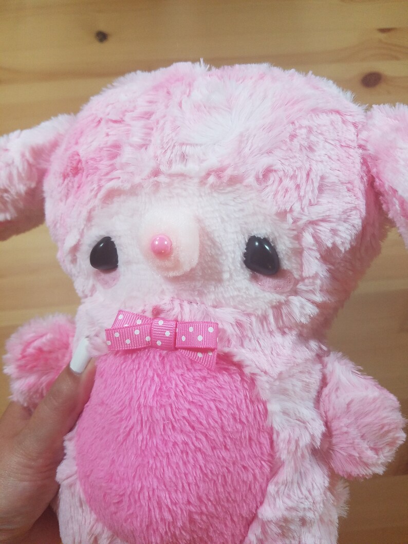 Fluffy Bottom Pink Poodle Dollykawaii Hot Pink Poodle Plush - Etsy