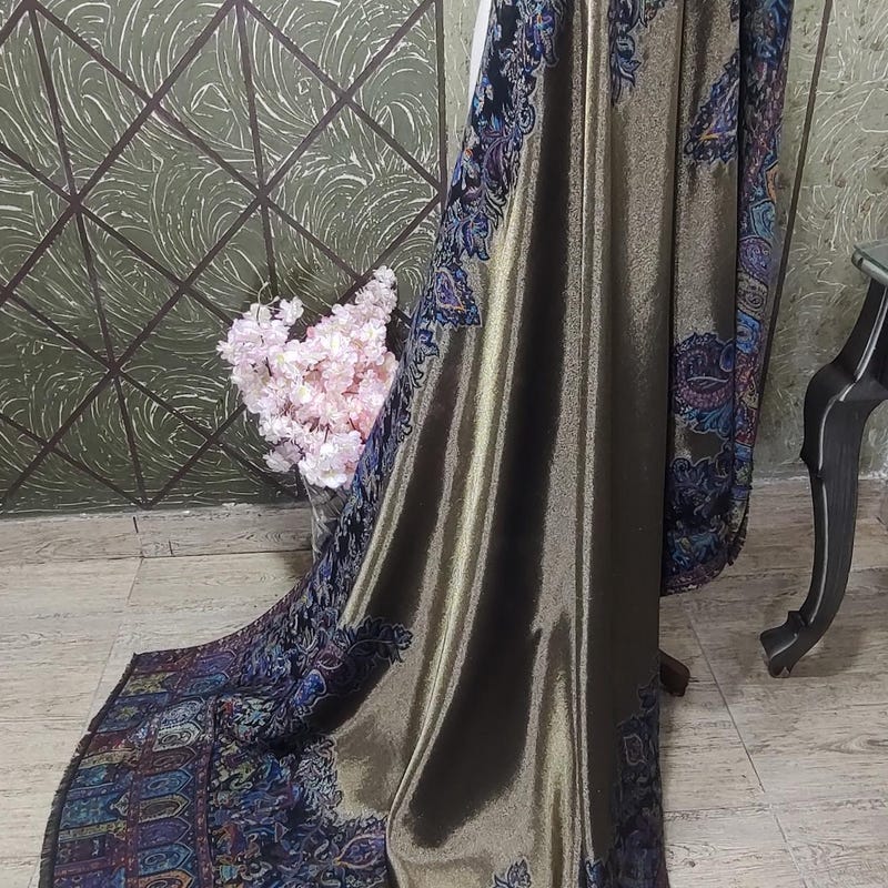 Moonlight Silk Shawl - Etsy UK