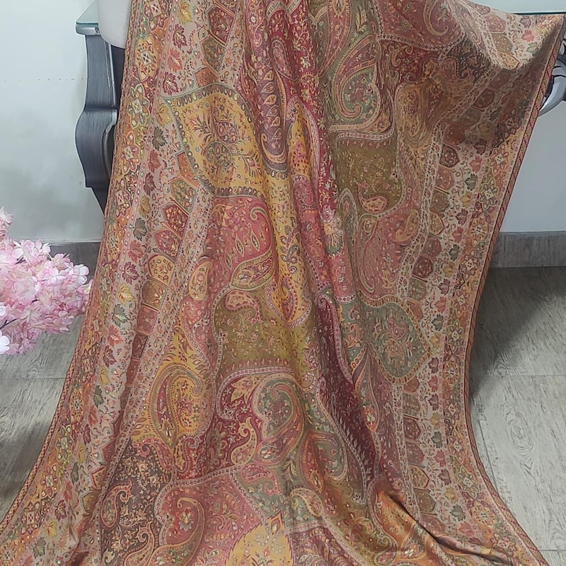 Kashmiri Shawl Hand Work - Etsy